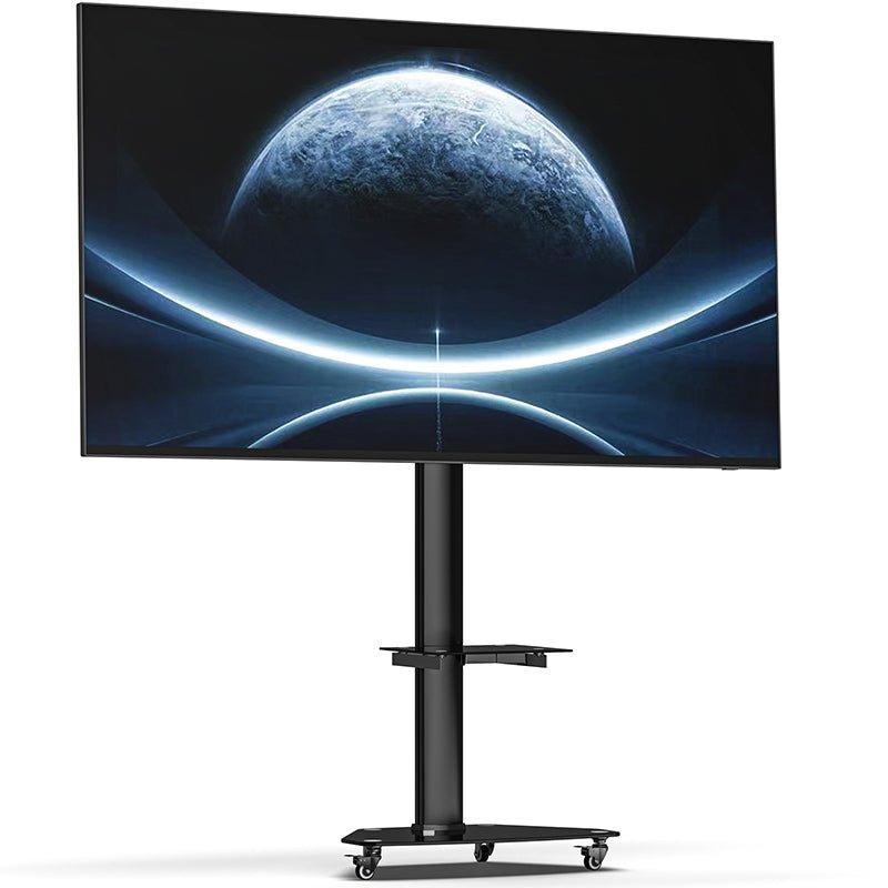 XTRARM TV Stander Proton 300 - Sort VESA-kompatibel & robust – tvophaeng.dk